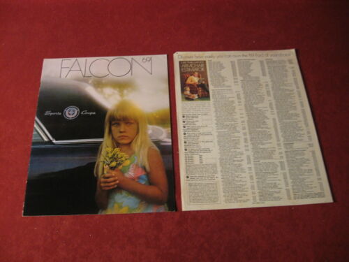 1969 Ford Falcon Sales Brochure Booklet Book Catalog Original old ...