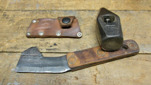 2 Vintage Bell System Lineman''s Tools: Mini Sledge Hammer & UTICA ...