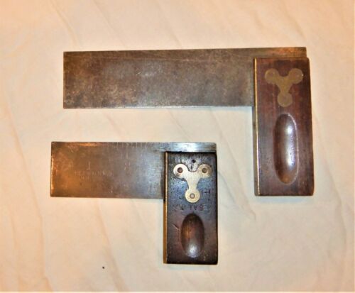 Two Small Stanley Squares Pat. 12-29-96 -- Antique Price Guide Details Page