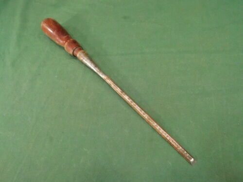 Vintage STANLEY Red Handle Socket Chisel @ 1/4" Nice User Carving ...