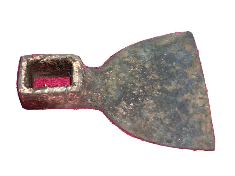 Antique Log Hewing Adze Timber Frame Log Cabin Hand Hewn Log Tool ...