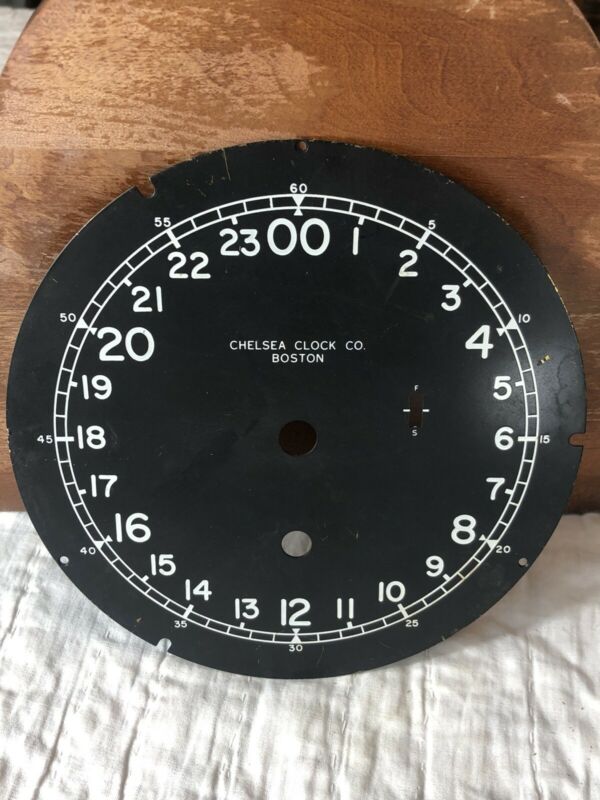 CHELSEA CLOCK CO SHIPS BELL DIAL Pan parts repair Nautical Boston ...