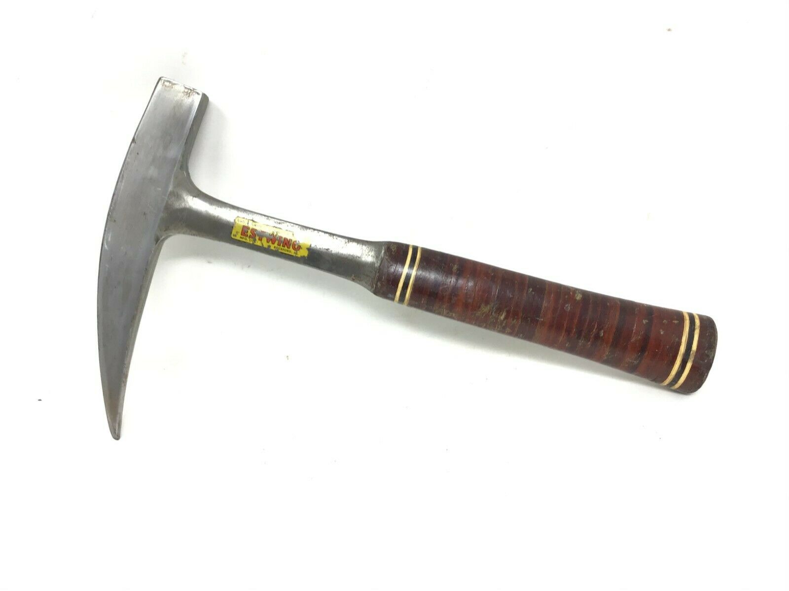 Estwing Unbreakable Rock Hammer "H" Pick 12.5" Tool Masonry Stone ...