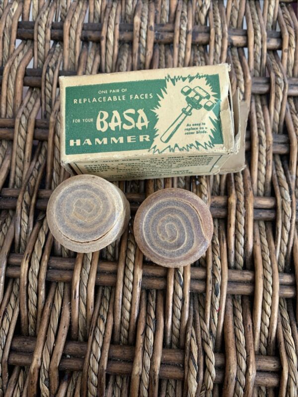 VINTAGE BASA HAMMER Replacement Faces With Box GREENE TWEED CO. North ...