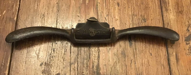 Estate Antique Vtg Marked C.H. WESTON Iron Spoke Shave Scraper ...