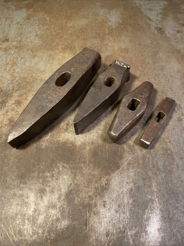 Antique Blacksmith Hammer Heads For Forging Hot Cut Cold Cut Chisels ...