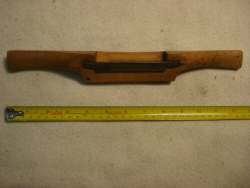 Antique G H DOBB 12-1/2" 3-1/2" SPOKE SHAVE DRAW KNIFE Barrel Maker ...
