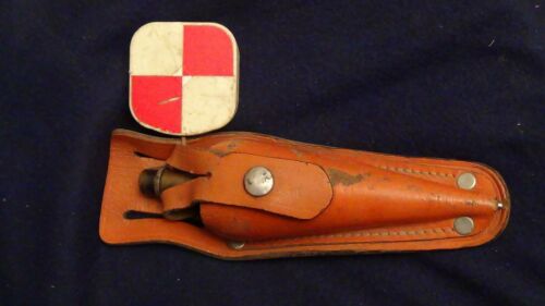 Vintage National 24oz Brass Plumb Bob W Leather Holster And Gammon Reel Antique Price Guide