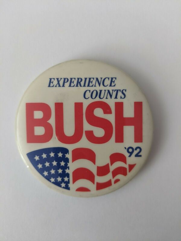 1992 George H.W. Bush Presidential Campaign Button -- Antique Price ...