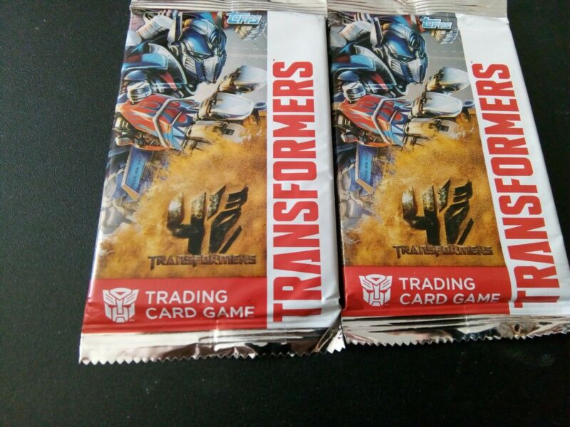 Topps Transformer Cards Two Brand New Packets -- Antique Price Guide ...