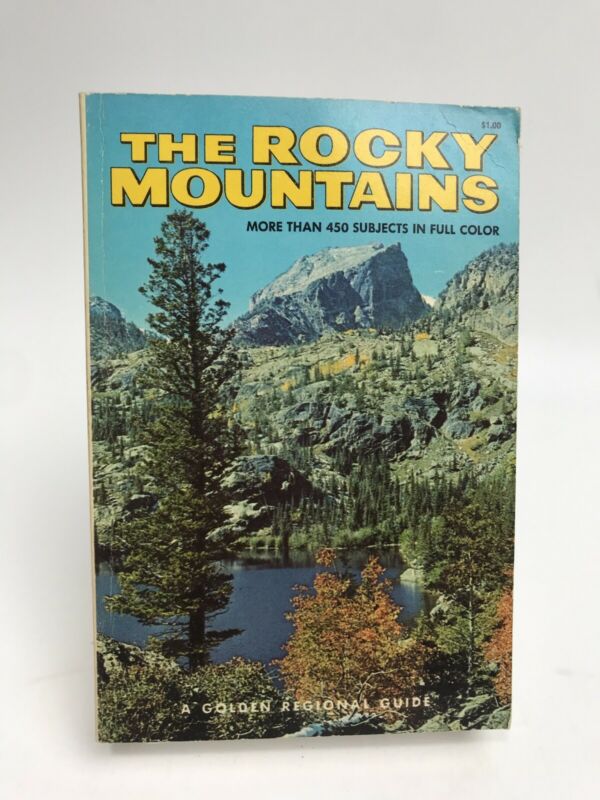 THE ROCKY MOUNTAINS Regional Guide GOLDEN PRESS Picture Book 1ST ...