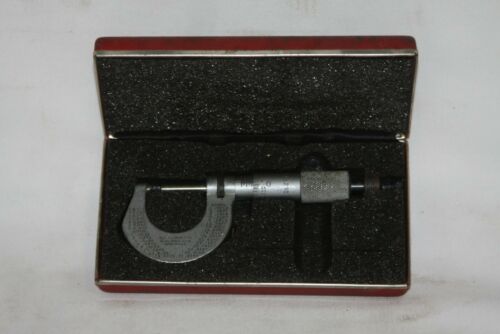 Vintage Starrett Micrometer 230 w Hardcase Box Carbide Tips -- Antique ...