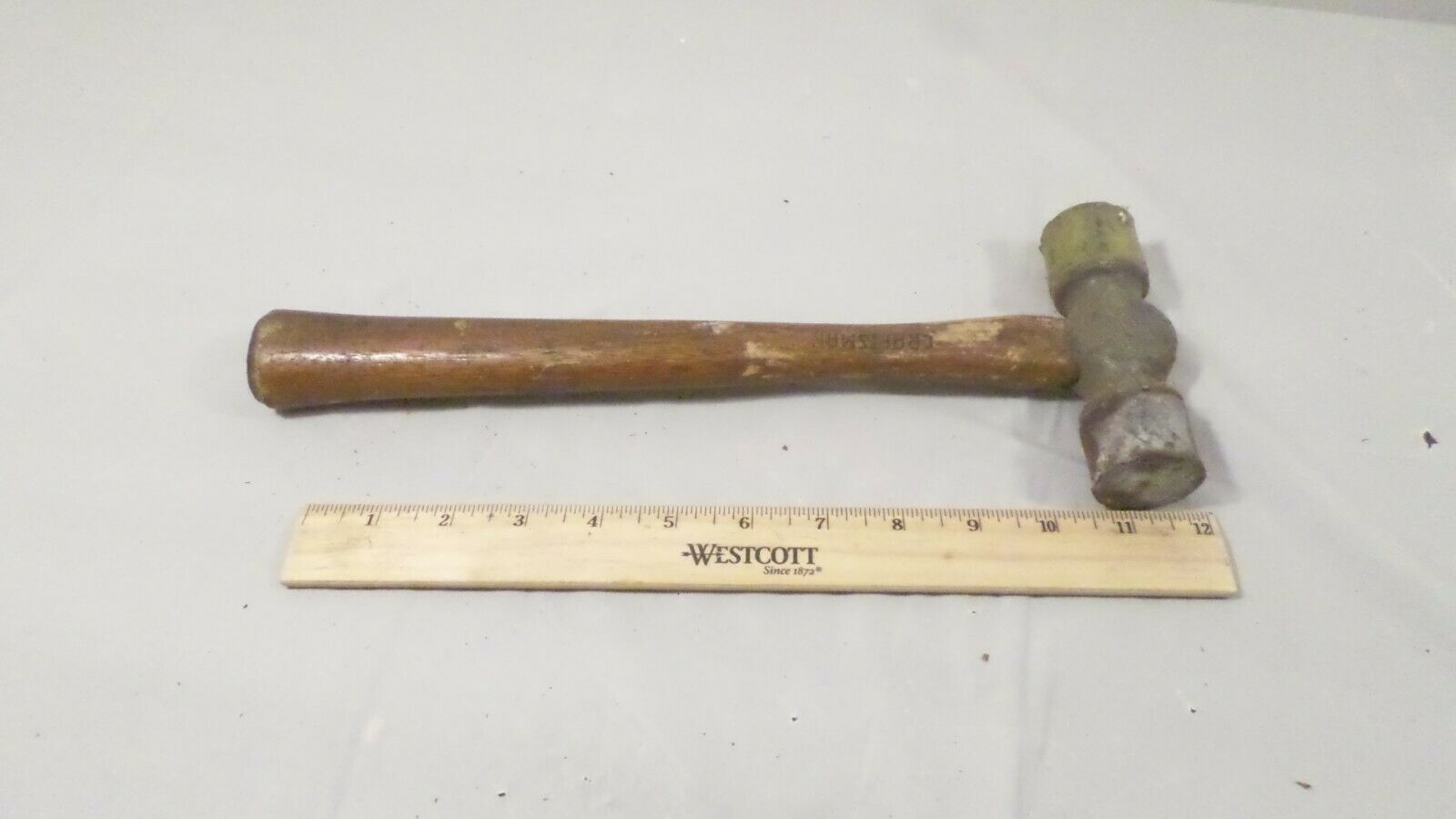 12 3/4" Vintage Craftsman 38292 12oz 2 Sided Rubber Mallet Hammer ...