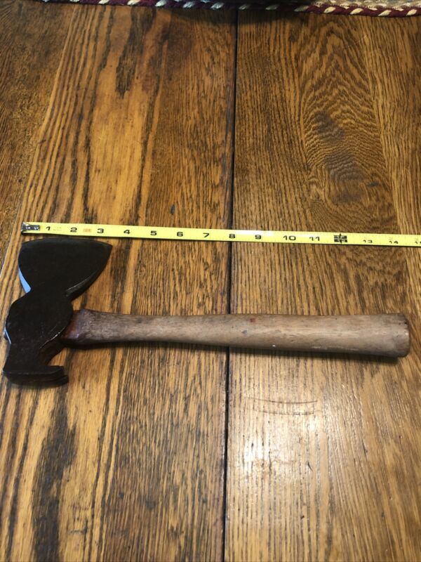 Vtg Carpenter Axe Claw Hatchet Nail Puller Original Handle Plumb ...