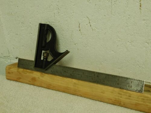 Vintage 1930''s THE L.S.STARRETT CO. No 94 combination square ...