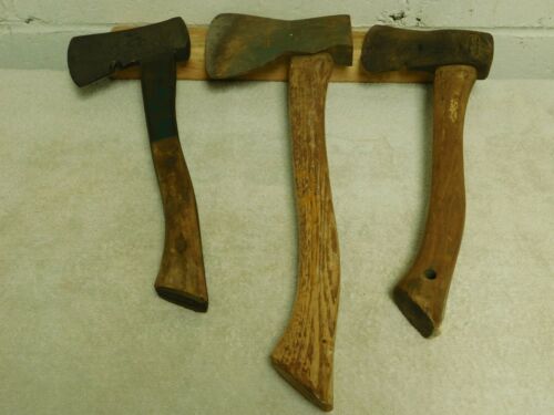 Vintage untouched 3 piece hatchet , ax selection , CRAFTSMAN ...