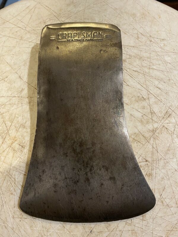 Vintage Craftsman Reg. Trademark Single Bit Axe Head -- Antique Price ...