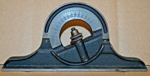 Used Starrett Combination No. 491 Level & Protractor -- Antique Price ...