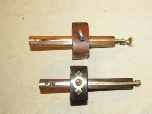 2 vintage mortice gauge tools old woodworking tools old tool marking ...