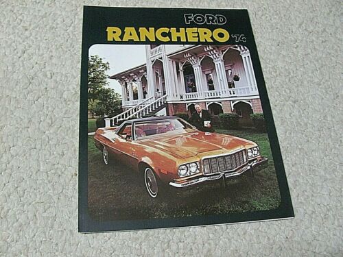 1974 FORD RANCHERO (USA) SALES BROCHURE -- Antique Price Guide Details Page
