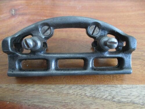 Vtg Cast Iron Handle Antique Ornate Metal Tool Holder Blacksmith ...