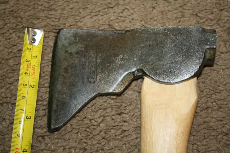 Vintage Stanley H122 resto-mod hatchet axe on a 14" handle. About a ...