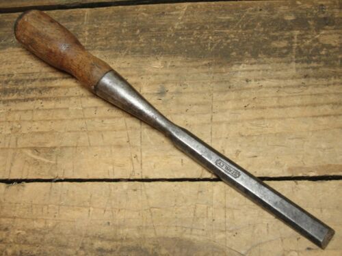 Antique Stanley Sweetheart Logo 1/2" Wood Chisel Patented 1909 ...