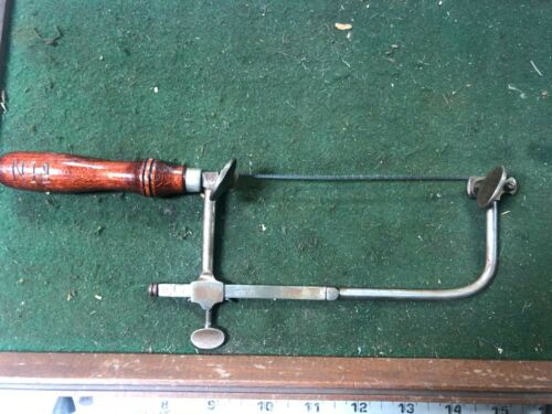 MACHINIST TOOLS LATHE MILL Machinist Vintage Jewelers German Coping Saw ...