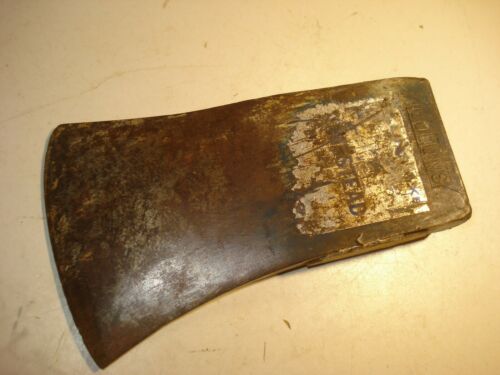 ANTIQUE COLLINS HOMESTEAD AXE HEAD WITH PARTIAL LABEL -- Antique Price ...