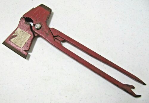 Vintage Red Viking 11 In 1 Multi Use Tool Hammer Hatchet Pliers ...