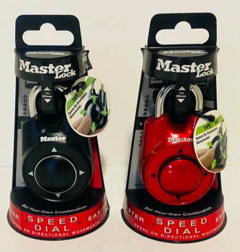Master Lock 1500iD Locker Pad Lock Set Your Own Directional Combination ... Master Lock 1500iD Locker Pad Lock Set Your Own Directional Combination ...
