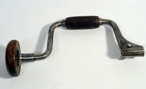 Antique Bit Brace with Clamp-Chuck -- Antique Price Guide Details Page