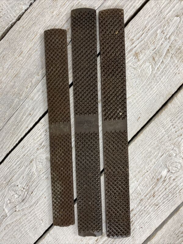 2 Vintage Heller Bros Horse Logo Farrier Rasp Files 16" & Wards Master ...