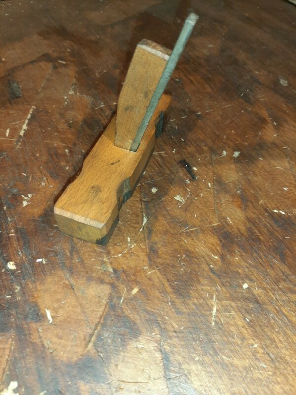 Antique Japanese finger router rare woodworking tool 1/4" cutter. RARE ...