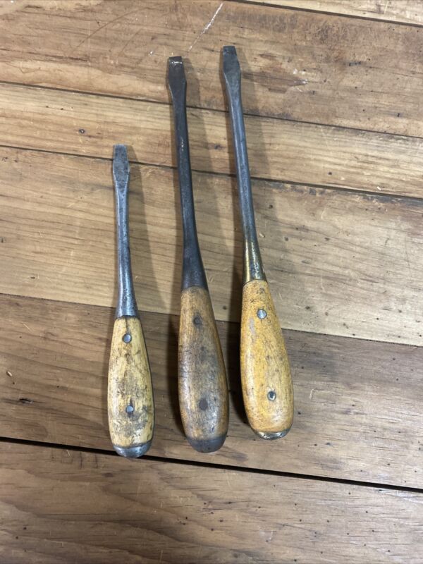 Vintage Irwin Perfect Handle Screwdriver Lot Of (3) Made in USA Nice ...