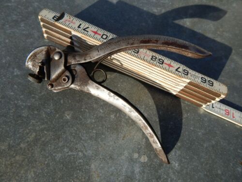 antique SAW SET hand tool TAINTORS POSITVE no. 7 vintage collectible ...