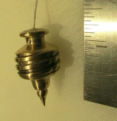 Mini Formal Attractive Fancy Ornate Brass Plumb Bob Mason Level ...