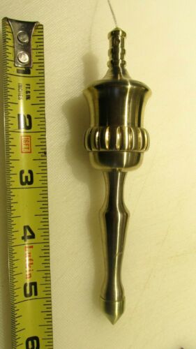 Formal Attractive Plumb Bob Fancy Ornate Brass Plumb Bob Mason Level ...