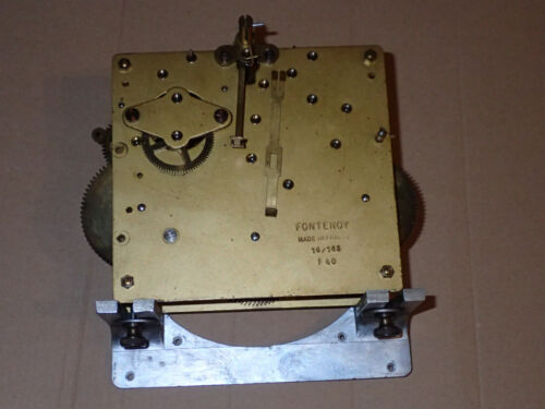 VINTAGE FONTENOY CLOCK MOVEMENT Parts/restoration -- Antique Price ...