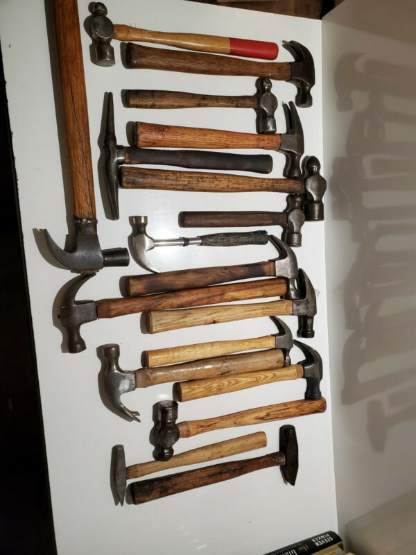 Vtg Hammer Lot Machinist Hammers Plumb Stanley Collins Blacksmithing ... Vtg Hammer Lot Machinist Hammers Plumb Stanley Collins Blacksmithing ...