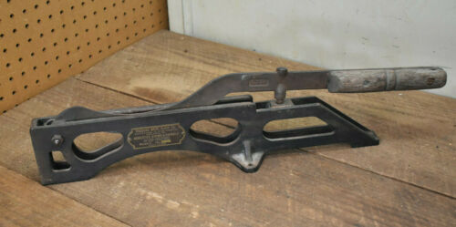 L257- VINTAGE PARSONS BROS MODEL C ASBESTOS SIDING & SHINGLE CUTTER ...