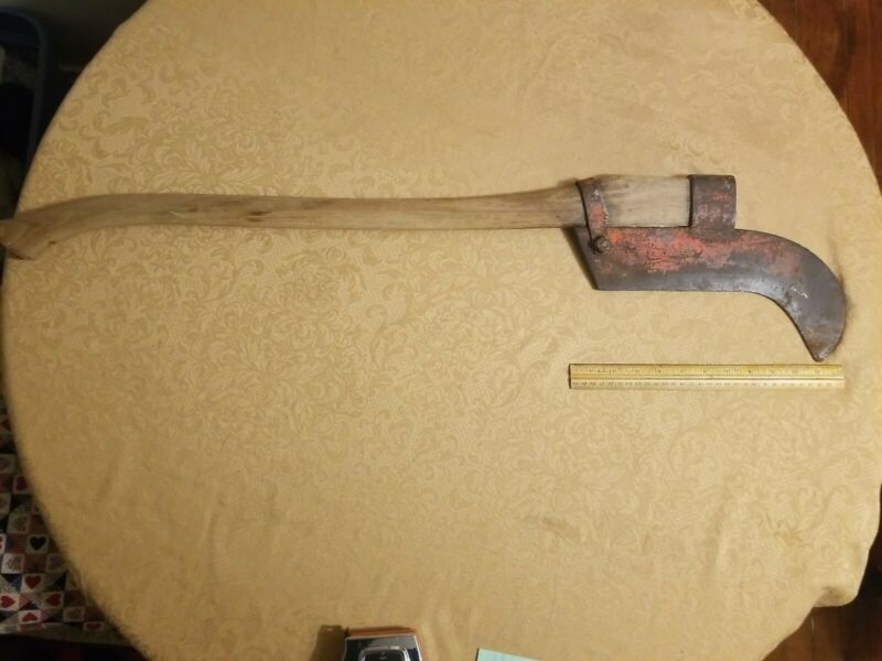 Vintage Bush Axe with original handle. Kelly Axe & Tool CO Charleston W ...