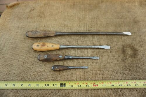 Lot 4 Vintage IRWIN,RYAN''S,GERMANY Perfect Handle-Type Slotted ...