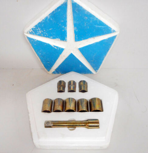 Chrysler Master Technician Gold Tool Award 1/2 Drive Bonney Socket Set ...