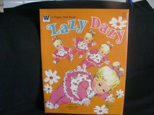 Lazy Dazy Paper Doll A Whitman Book 1973 Uncut Antique Price Guide