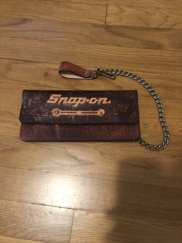 Snap On Tools Leather Wallet -- Antique Price Guide Details Page