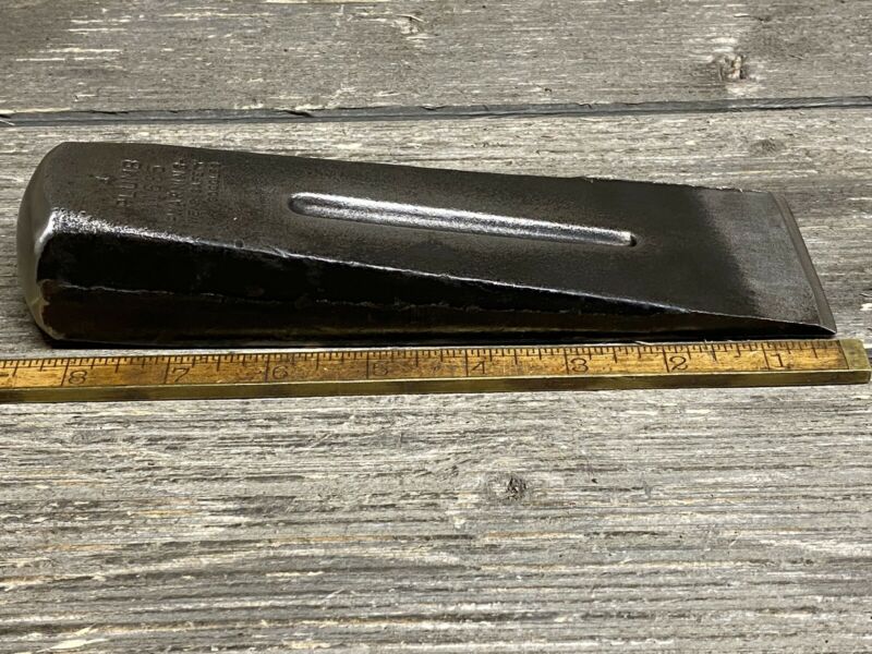 Vintage Plumb 4 Lb Firewood Splitting Wedge SHARP! -- Antique Price ...