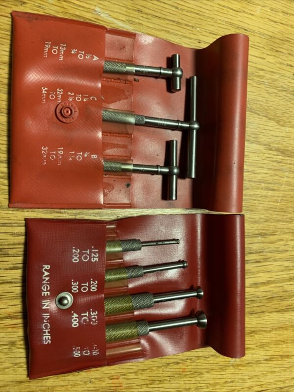 Starrett Set Of 3 Telescoping Gages. And starrett Small Hole Gages Set ... Starrett Set Of 3 Telescoping Gages. And starrett Small Hole Gages Set ...