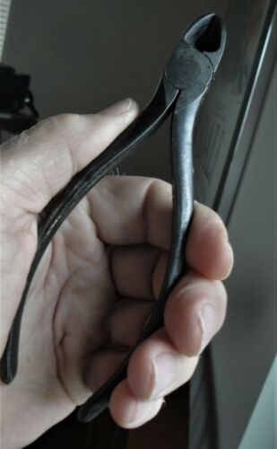 Vintage 6" KLEIN & SONS 202-6 Diagonal or Side Cutters MADE in USA ...