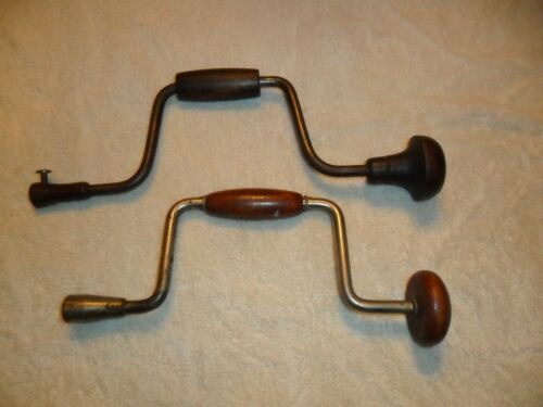 Antique Vintage Wood Brace Bit Hand Drill -- Antique Price Guide ...